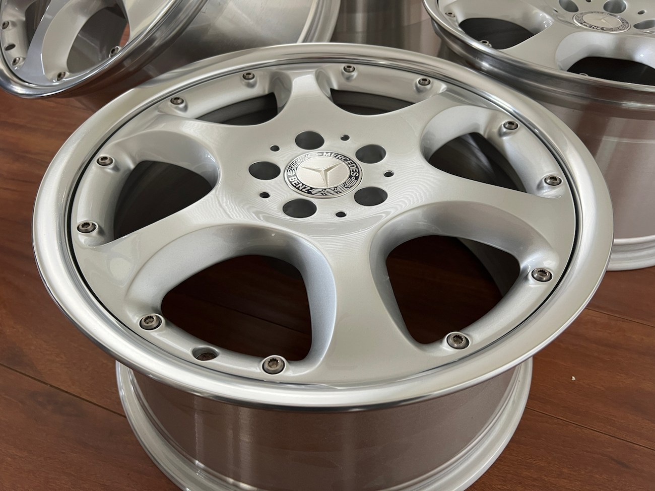 Staggered 18" R129 Silver Arrow Wheels by BBS For Sale | The MB Market