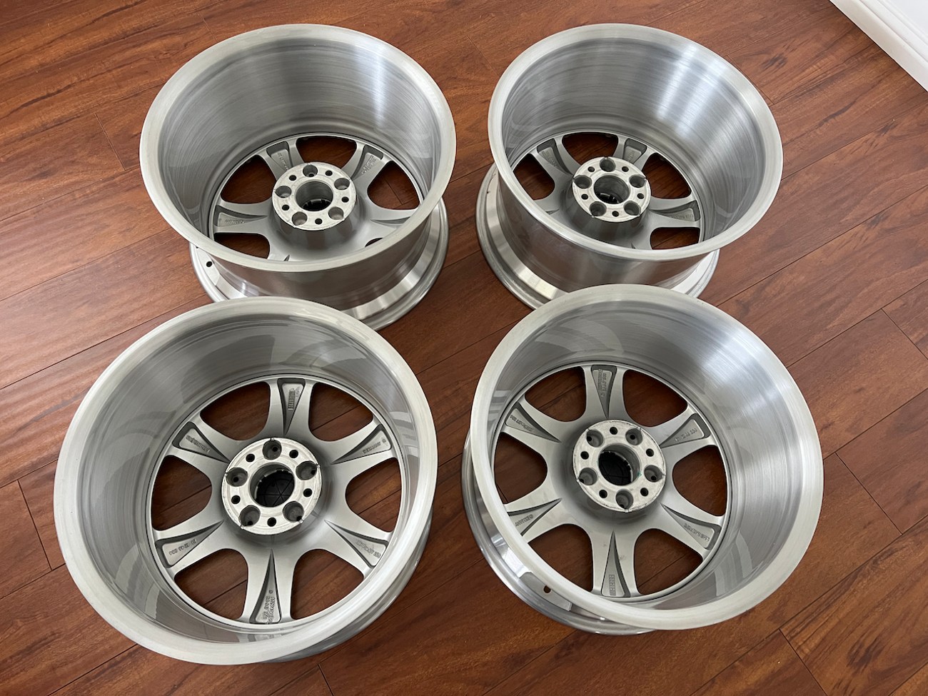 Staggered 18" R129 Silver Arrow Wheels by BBS For Sale | The MB Market