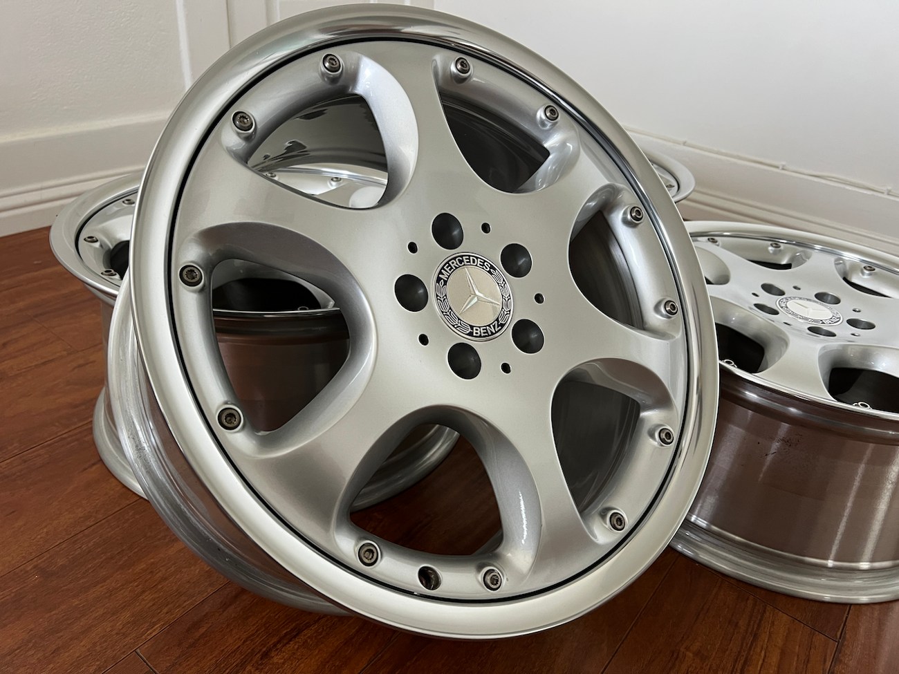 Staggered 18" R129 Silver Arrow Wheels by BBS For Sale | The MB Market