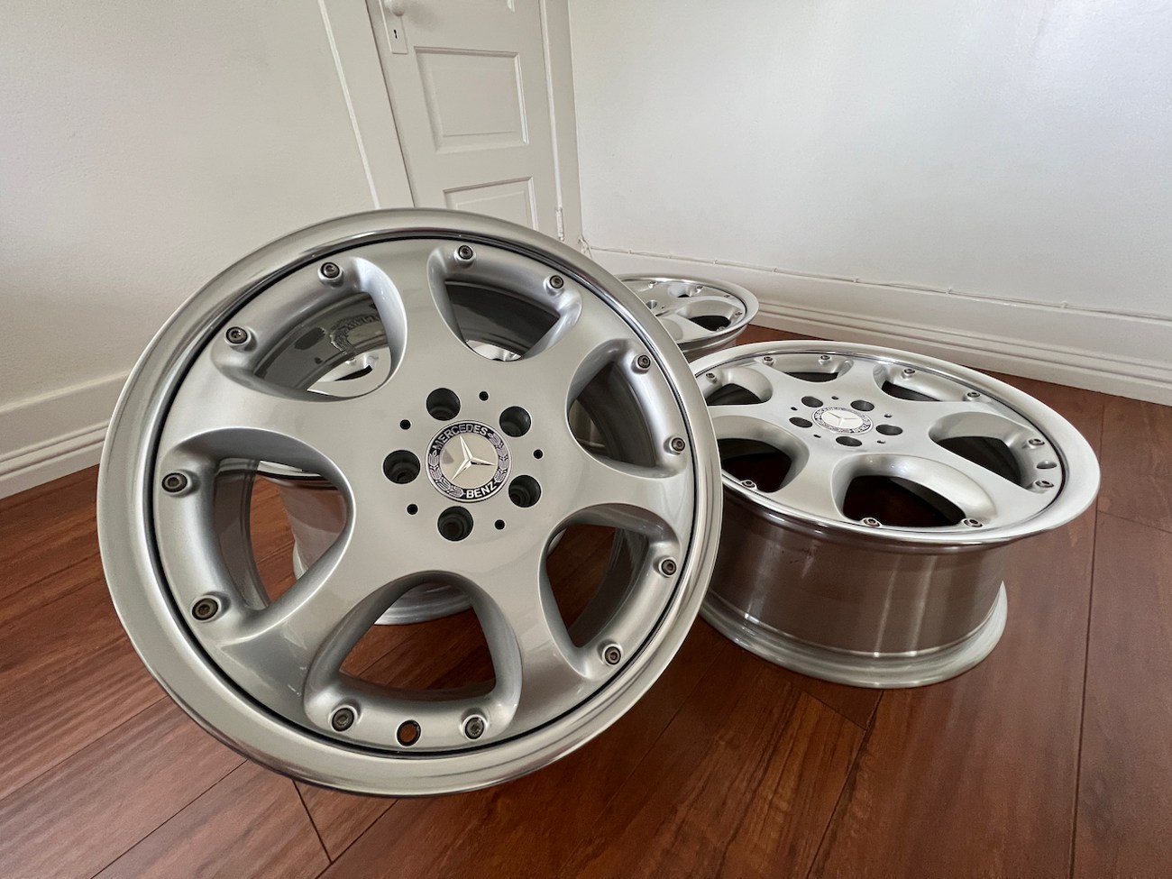 Staggered 18" R129 Silver Arrow Wheels by BBS For Sale | The MB Market