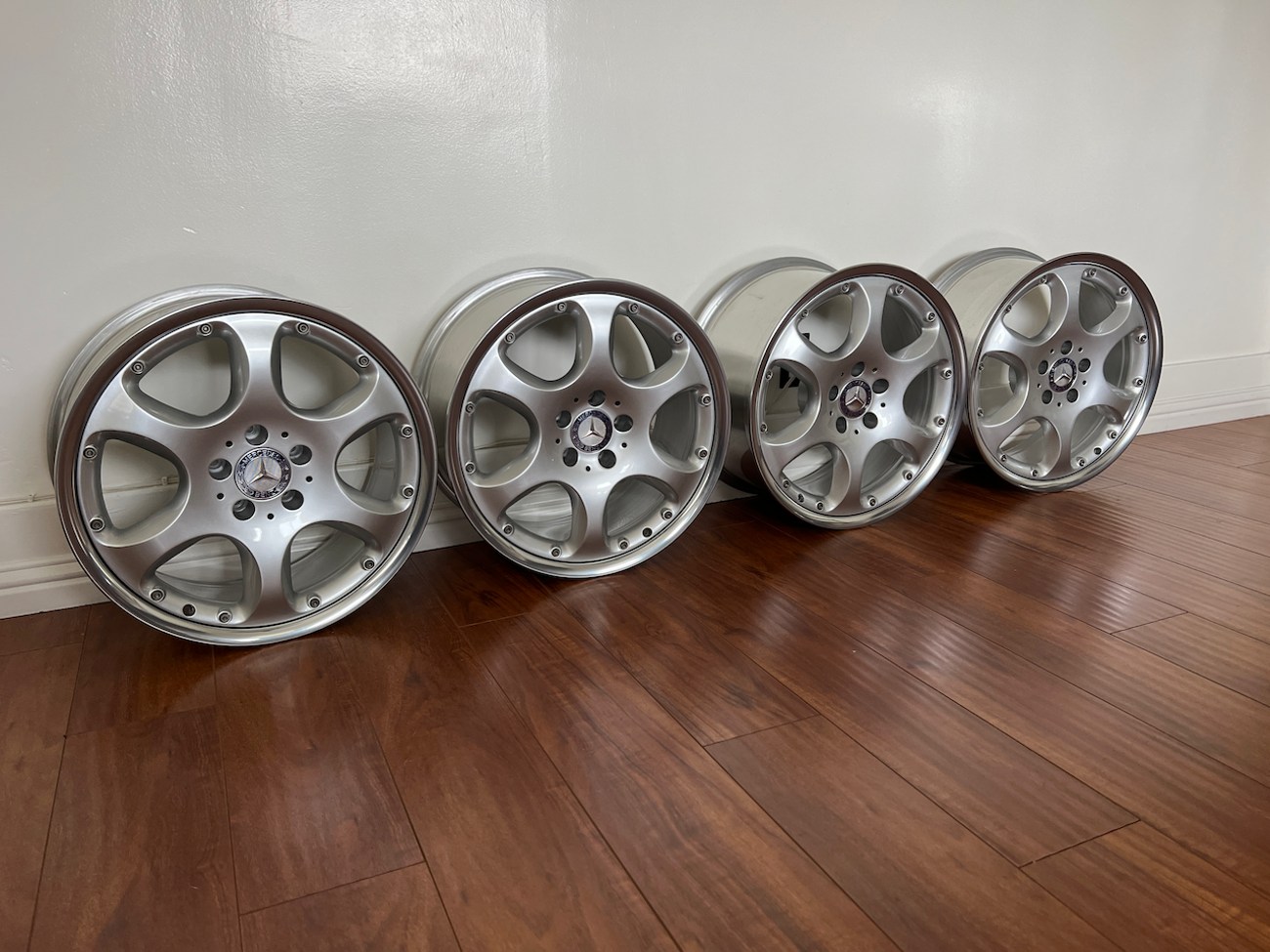 Staggered 18" R129 Silver Arrow Wheels by BBS For Sale | The MB Market