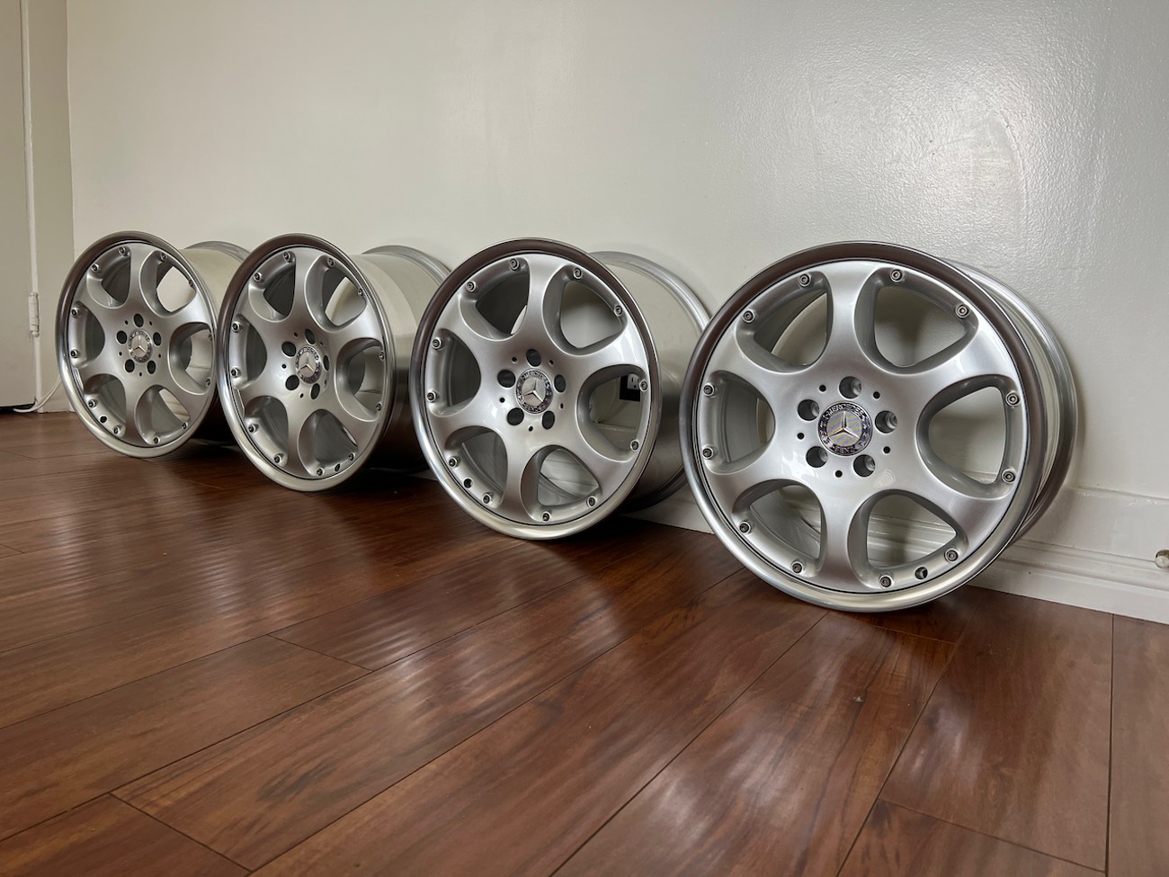 Staggered 18" R129 Silver Arrow Wheels by BBS For Sale | The MB Market