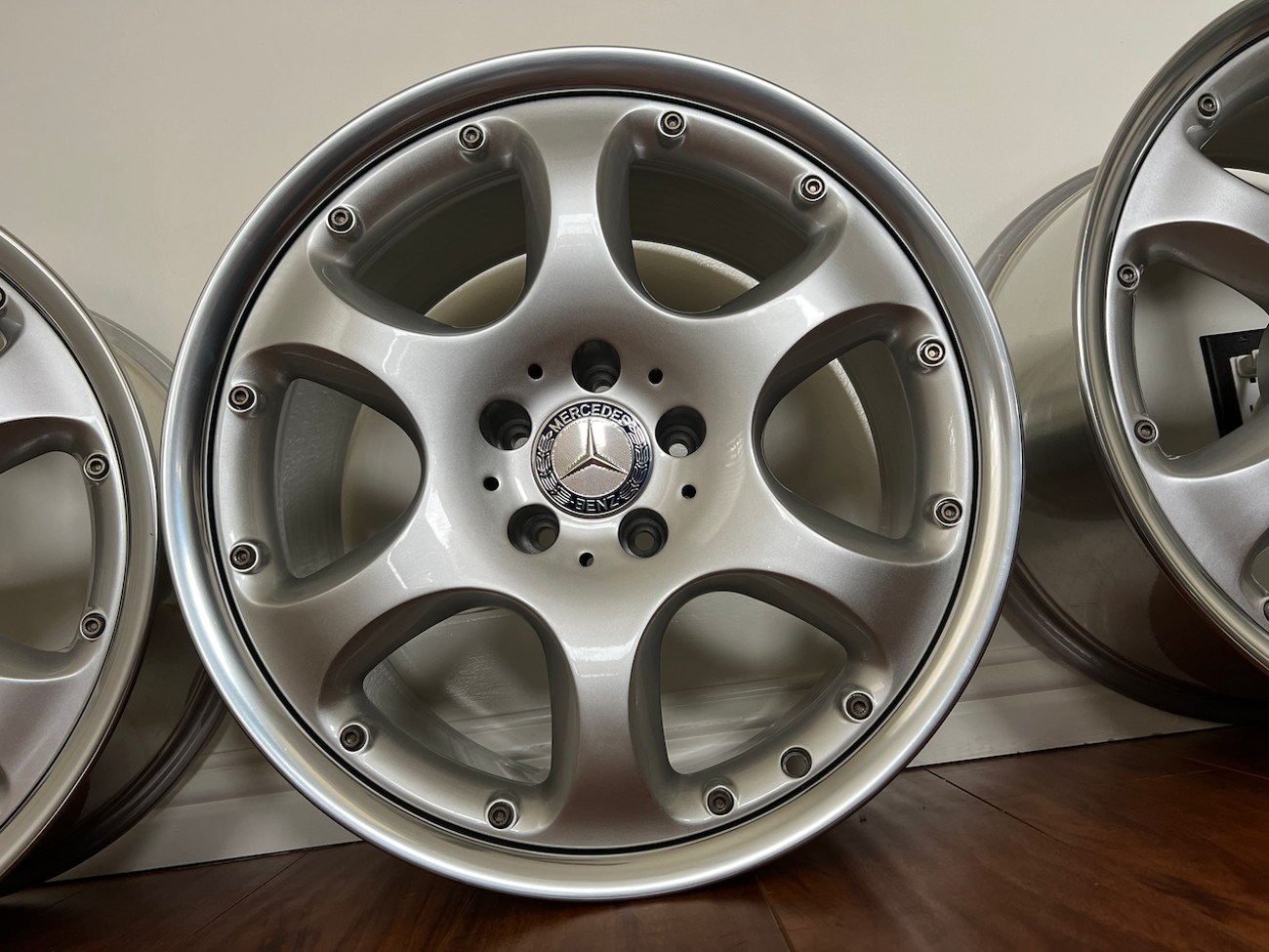 Staggered 18" R129 Silver Arrow Wheels by BBS For Sale | The MB Market