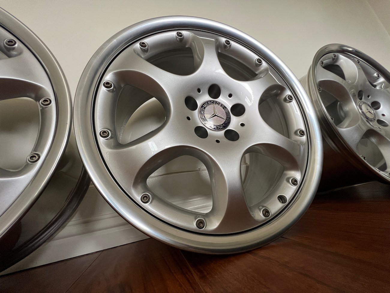 Staggered 18" R129 Silver Arrow Wheels by BBS For Sale | The MB Market
