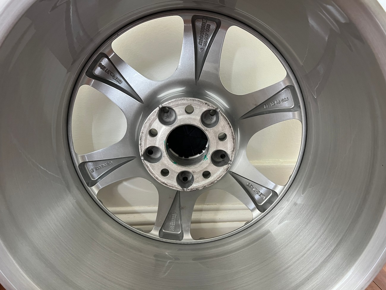 Staggered 18" R129 Silver Arrow Wheels by BBS For Sale | The MB Market