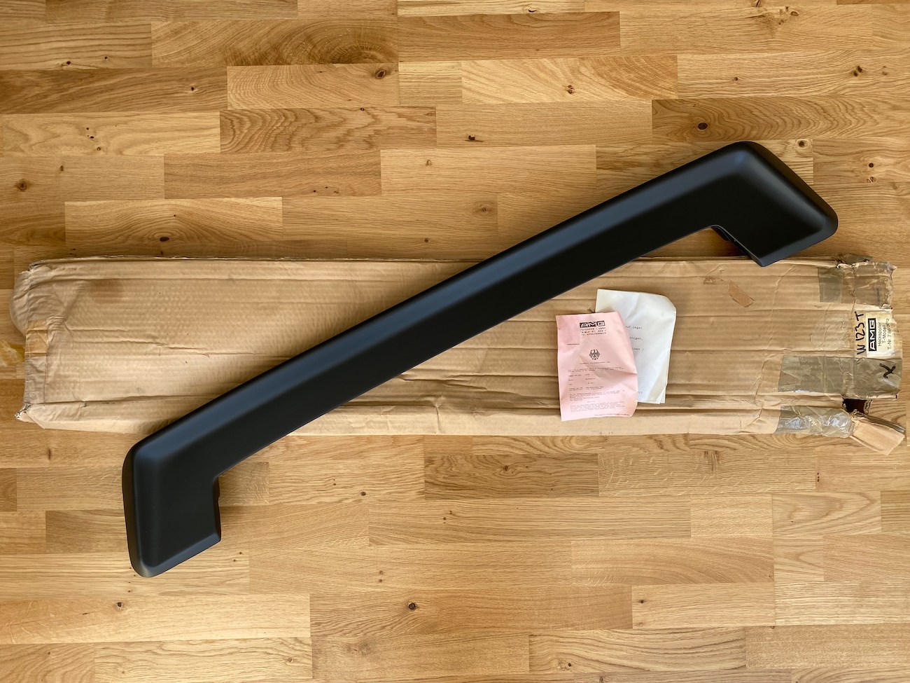 New Old Stock AMG S123 Wagon Spoiler For Sale | The MB Market