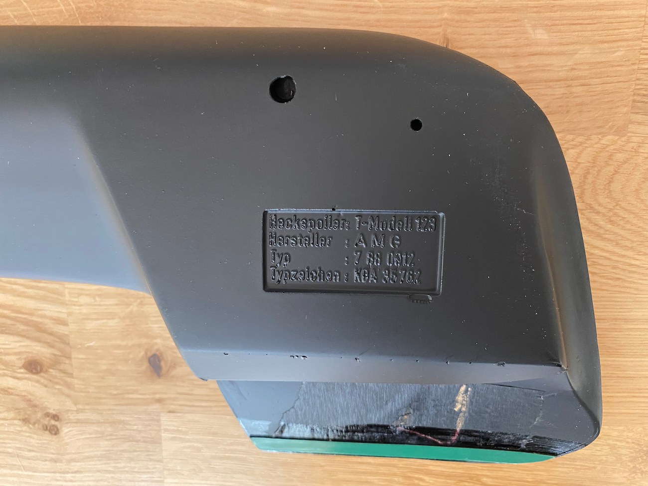 New Old Stock AMG S123 Wagon Spoiler For Sale | The MB Market