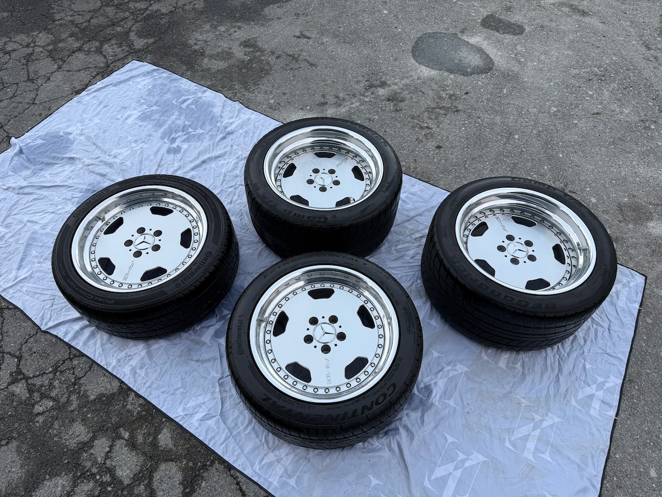 Custom Forged 2-Piece 17" Aero III-style Wheels For Sale | The MB Market