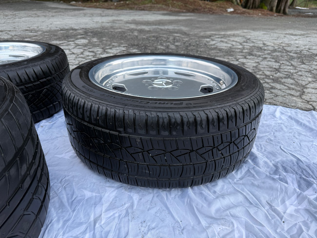 Custom Forged 2-Piece 17" Aero III-style Wheels For Sale | The MB Market