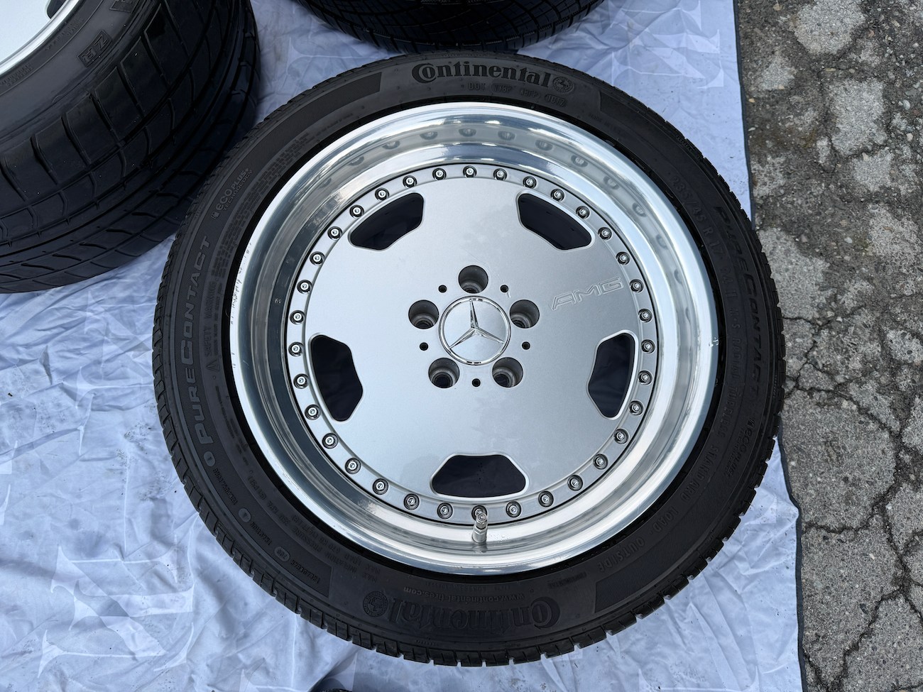 Custom Forged 2-Piece 17" Aero III-style Wheels For Sale | The MB Market