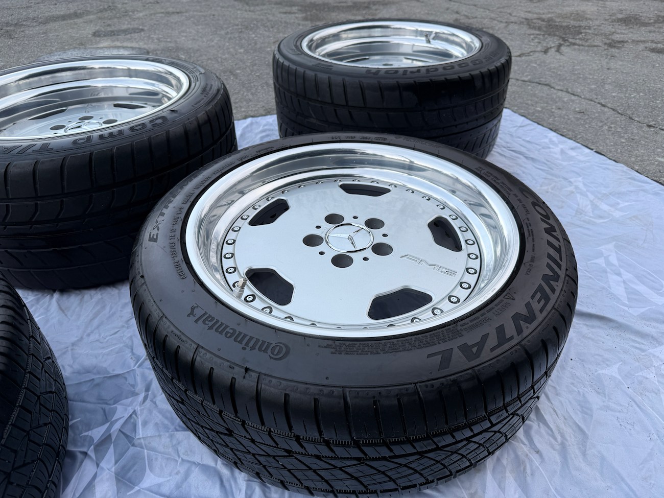 Custom Forged 2-Piece 17" Aero III-style Wheels For Sale | The MB Market