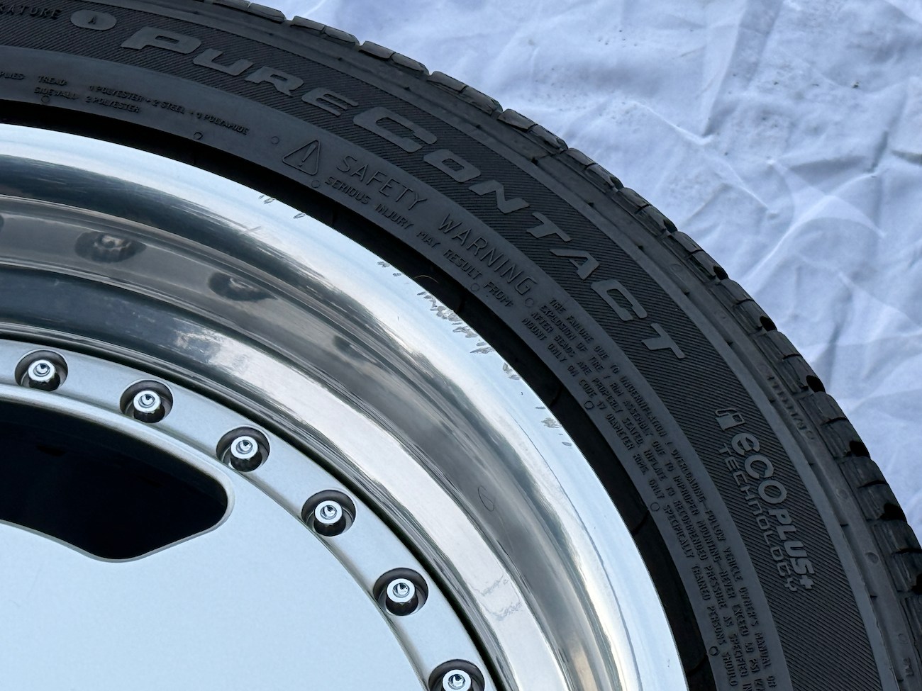 Custom Forged 2-Piece 17" Aero III-style Wheels For Sale | The MB Market