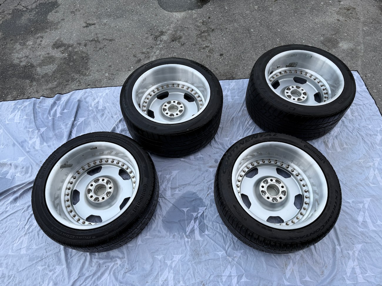Custom Forged 2-Piece 17" Aero III-style Wheels For Sale | The MB Market