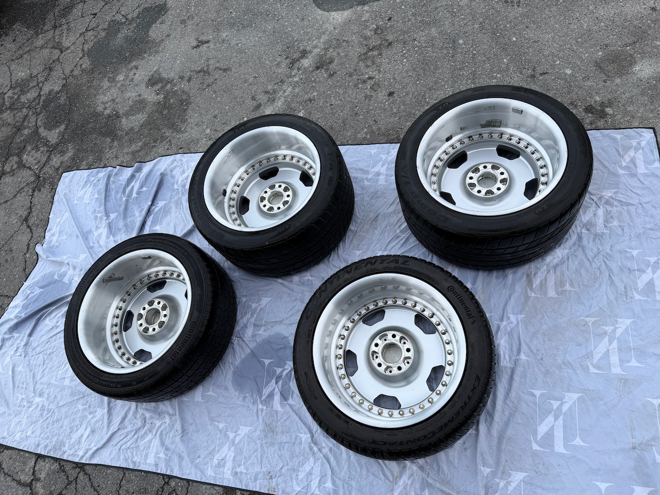 Custom Forged 2-Piece 17" Aero III-style Wheels For Sale | The MB Market