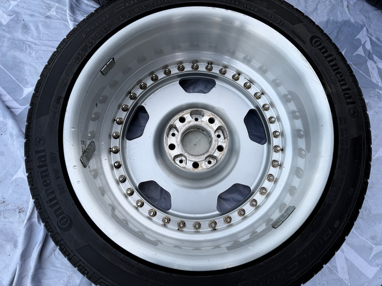 Custom Forged 2-Piece 17" Aero III-style Wheels For Sale | The MB Market