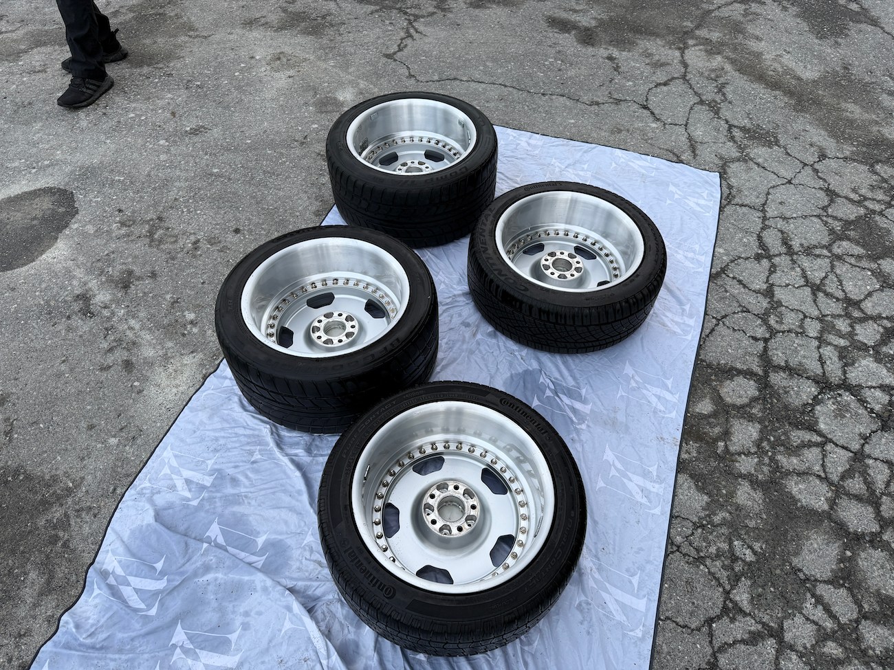 Custom Forged 2-Piece 17" Aero III-style Wheels For Sale | The MB Market
