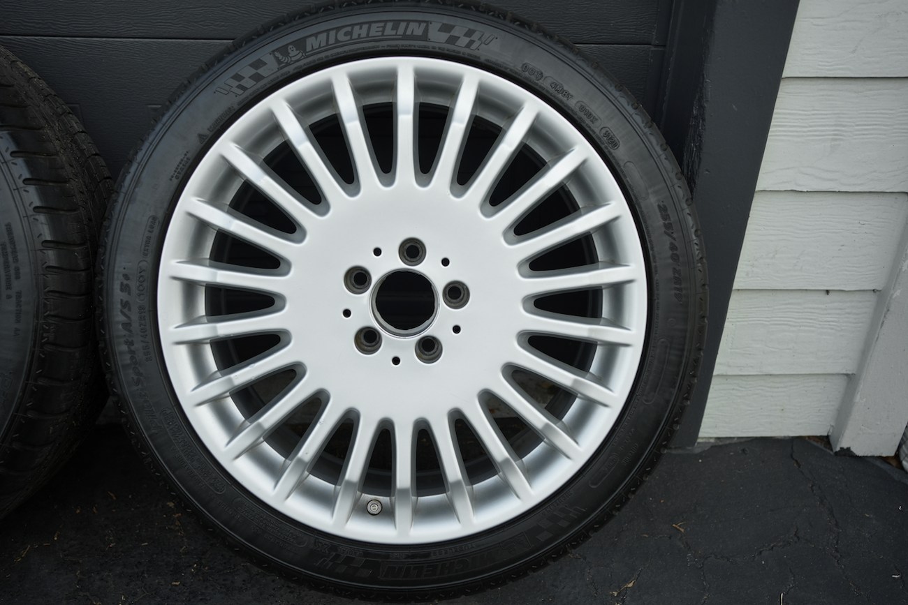 W221 Staggered 19" S-Class Wheels w/Michelin Tires For Sale | The MB Market