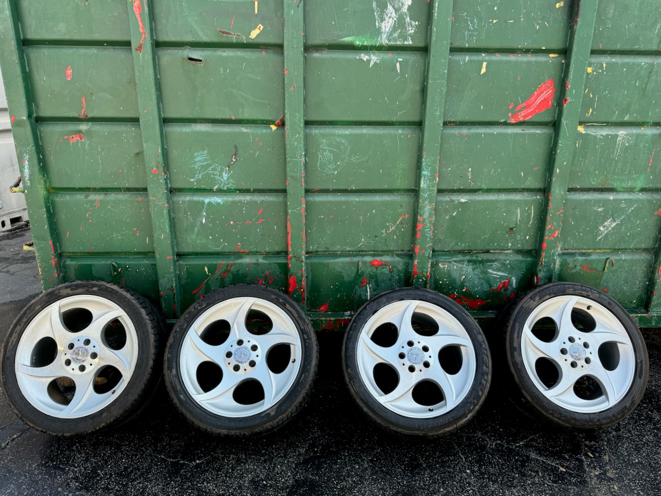 OEM 18" Mercedes-Benz R230 SL "Alphard" Wheels For Sale | The MB Market