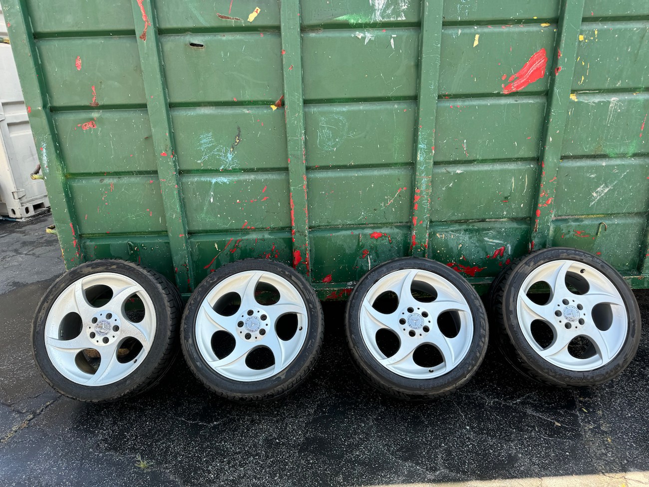 OEM 18" Mercedes-Benz R230 SL "Alphard" Wheels For Sale | The MB Market
