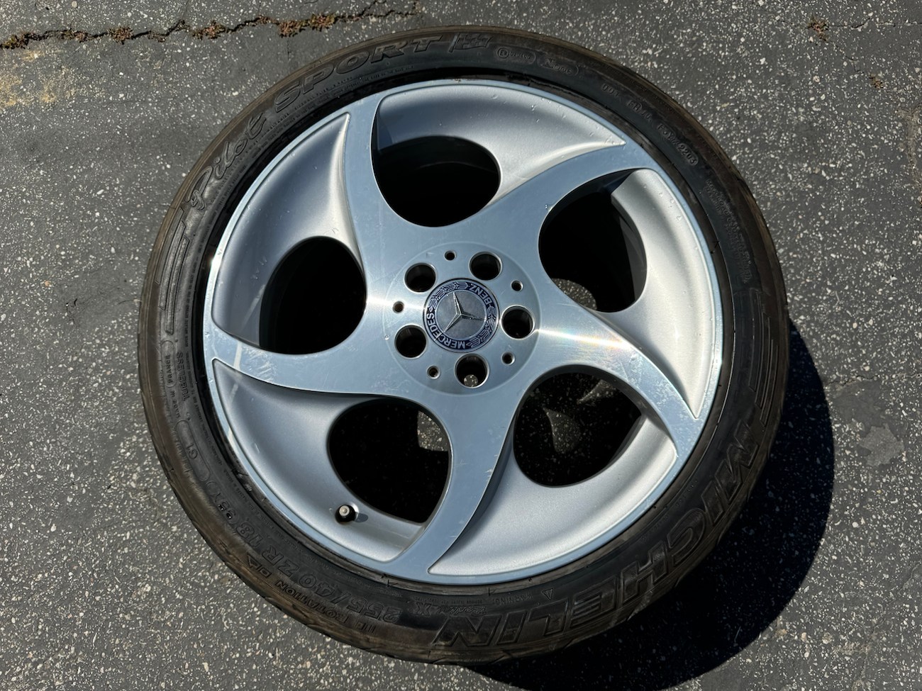 OEM 18" Mercedes-Benz R230 SL "Alphard" Wheels For Sale | The MB Market
