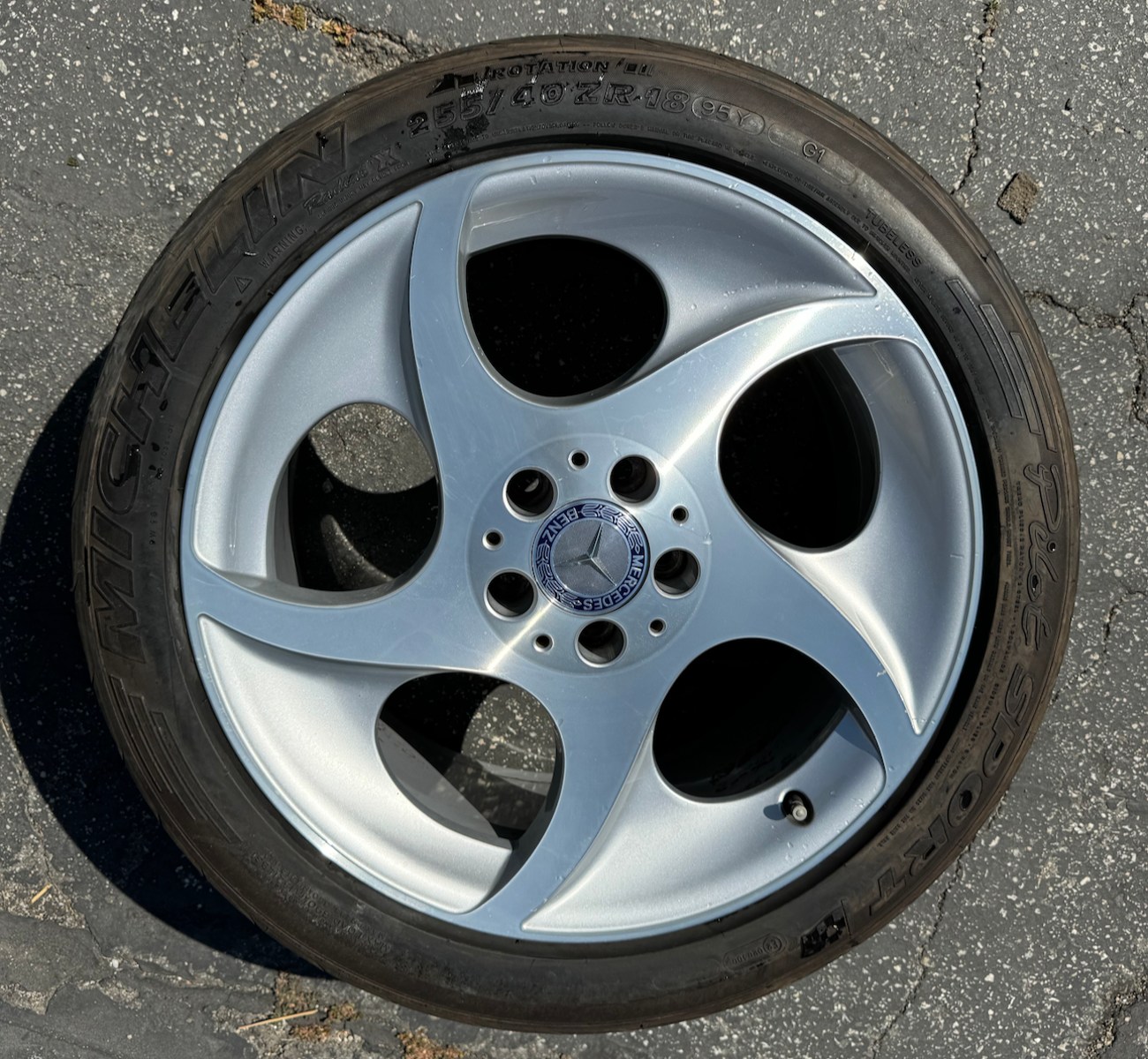 OEM 18" Mercedes-Benz R230 SL "Alphard" Wheels For Sale | The MB Market