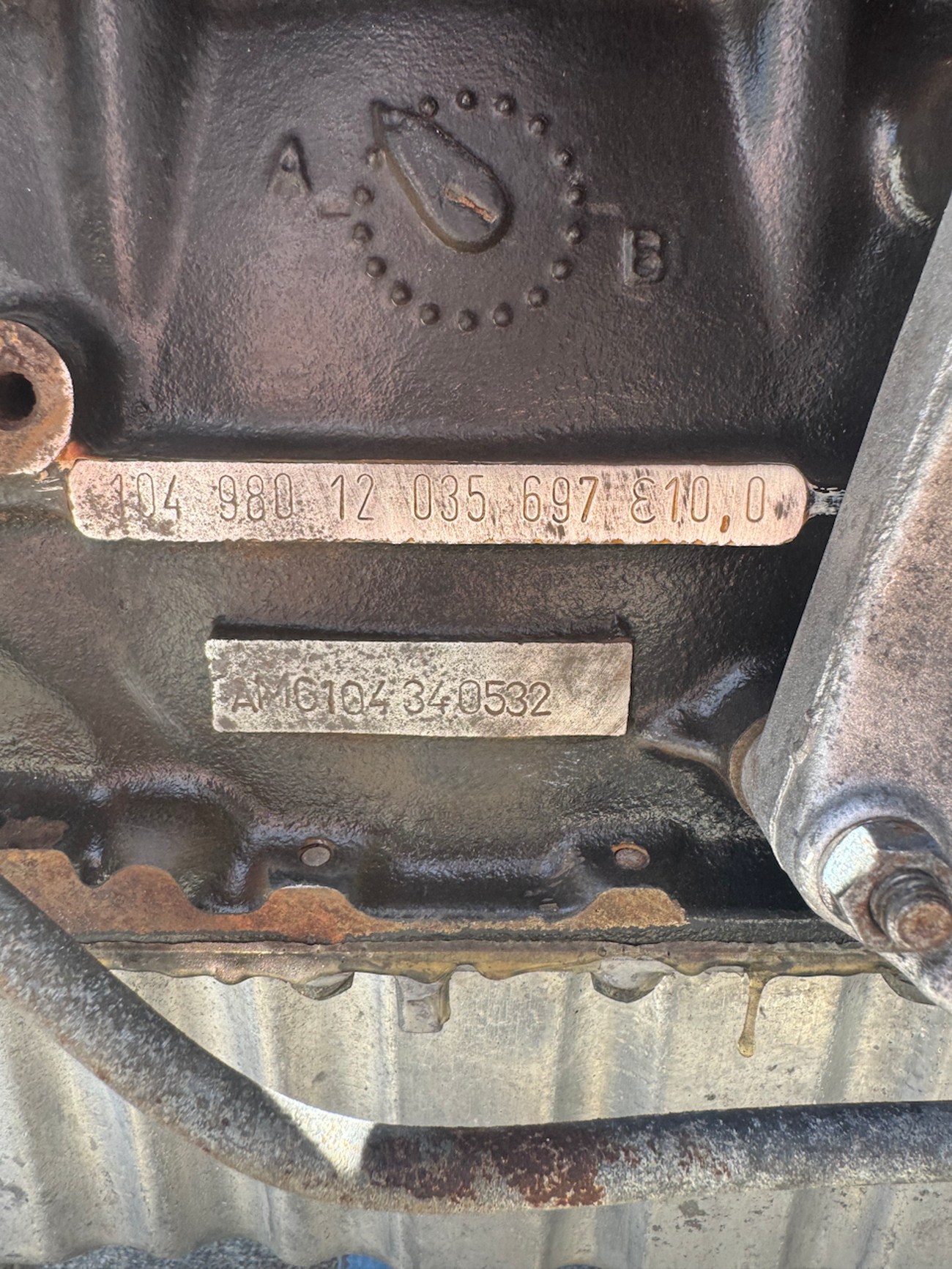 M104 AMG 3.4-Liter 24v Engine & 722.5 5-Speed Automatic Transmission ...