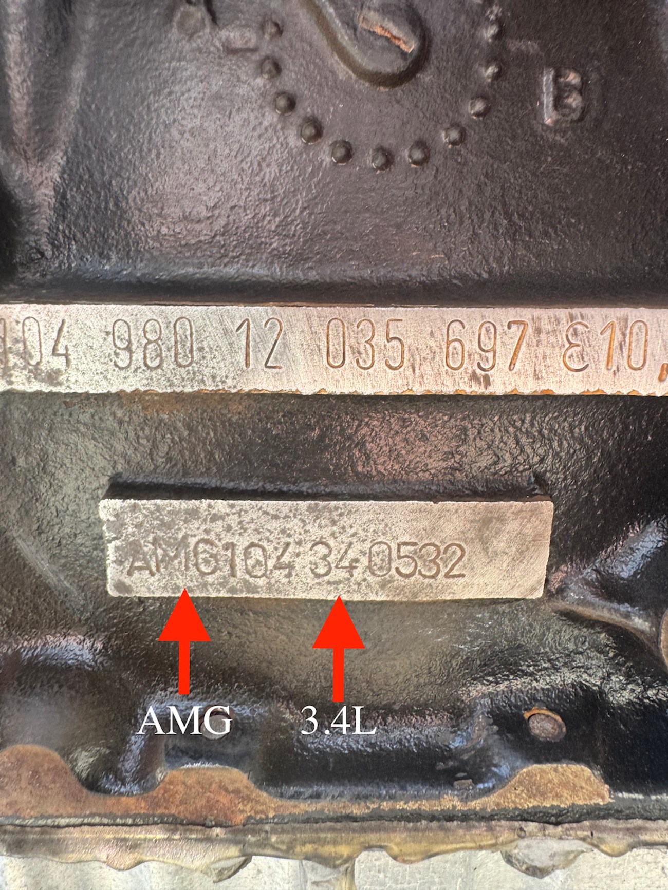 M104 AMG 3.4-Liter 24v Engine & 722.5 5-Speed Automatic Transmission ...