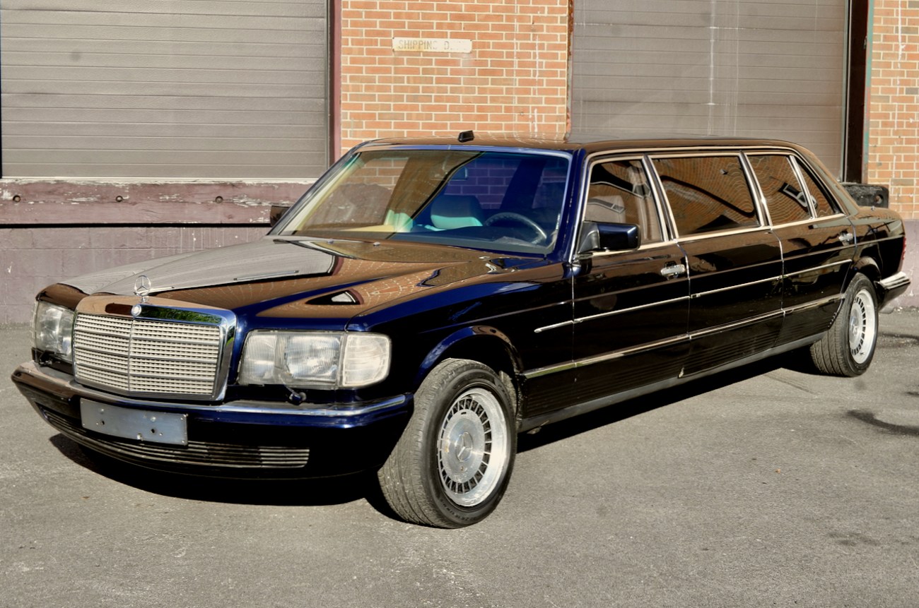 Euro 1986 Mercedes-Benz 500SEL Limousine by Trasco For Sale | The MB Market