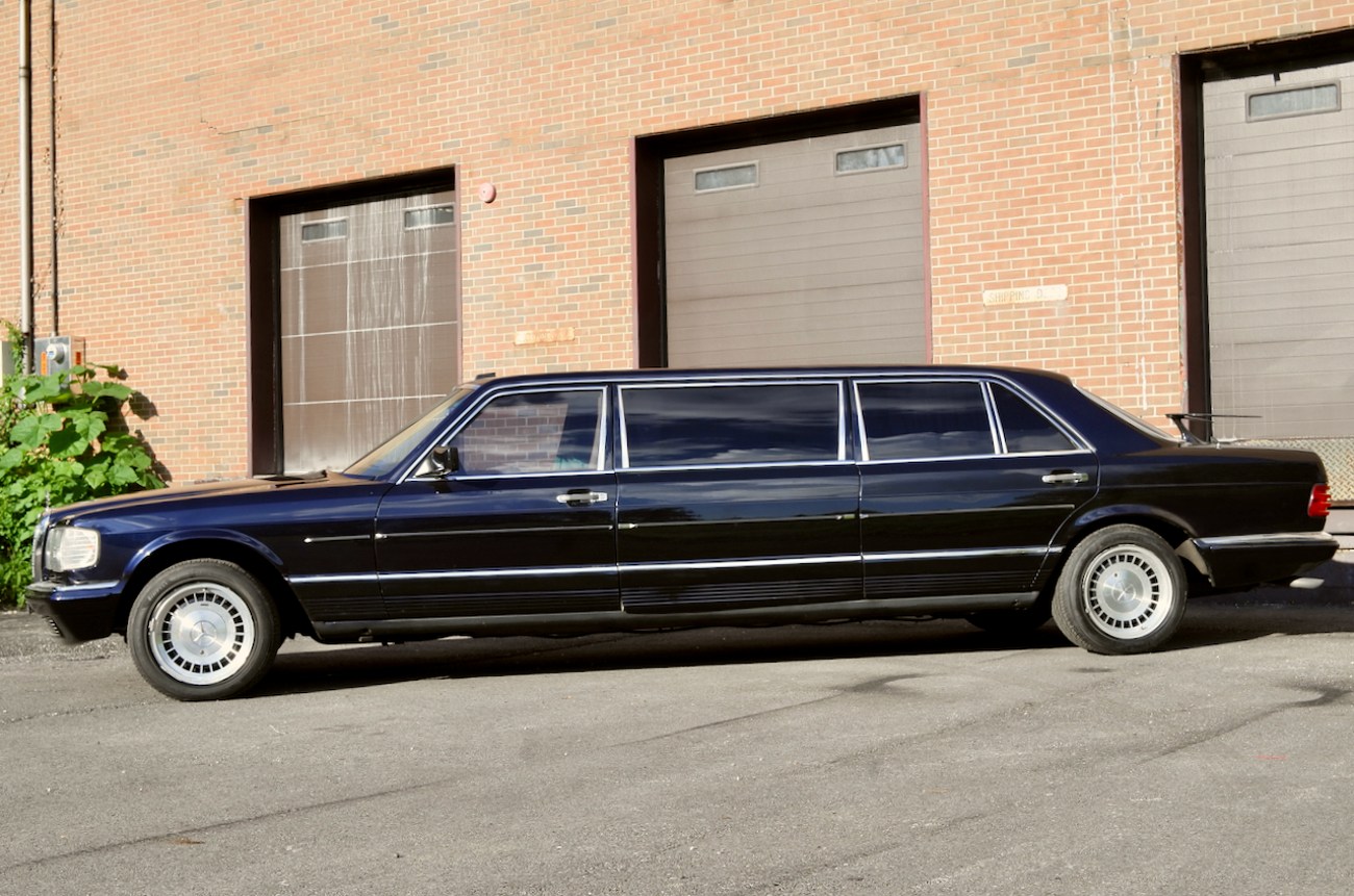 Euro 1986 Mercedes-Benz 500SEL Limousine by Trasco For Sale | The MB Market