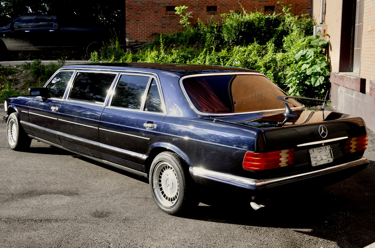 Euro 1986 Mercedes-Benz 500SEL Limousine by Trasco For Sale | The MB Market