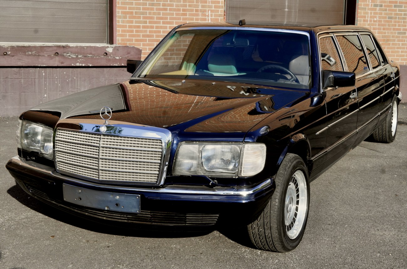Euro 1986 Mercedes-Benz 500SEL Limousine by Trasco For Sale | The MB Market