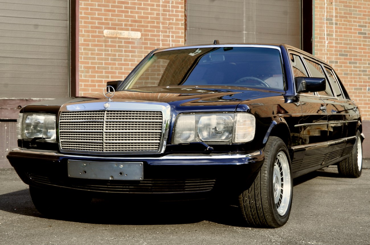 Euro 1986 Mercedes-Benz 500SEL Limousine by Trasco For Sale | The MB Market