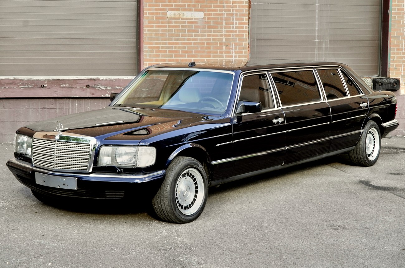 Euro 1986 Mercedes-Benz 500SEL Limousine by Trasco For Sale | The MB Market
