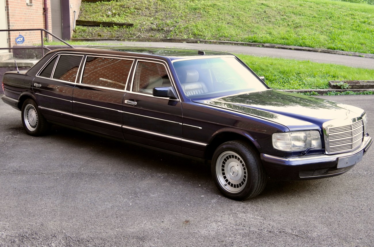 Euro 1986 Mercedes-Benz 500SEL Limousine by Trasco For Sale | The MB Market