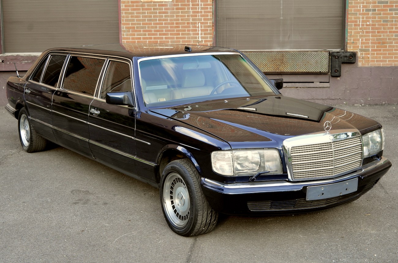 Euro 1986 Mercedes-Benz 500SEL Limousine by Trasco For Sale | The MB Market