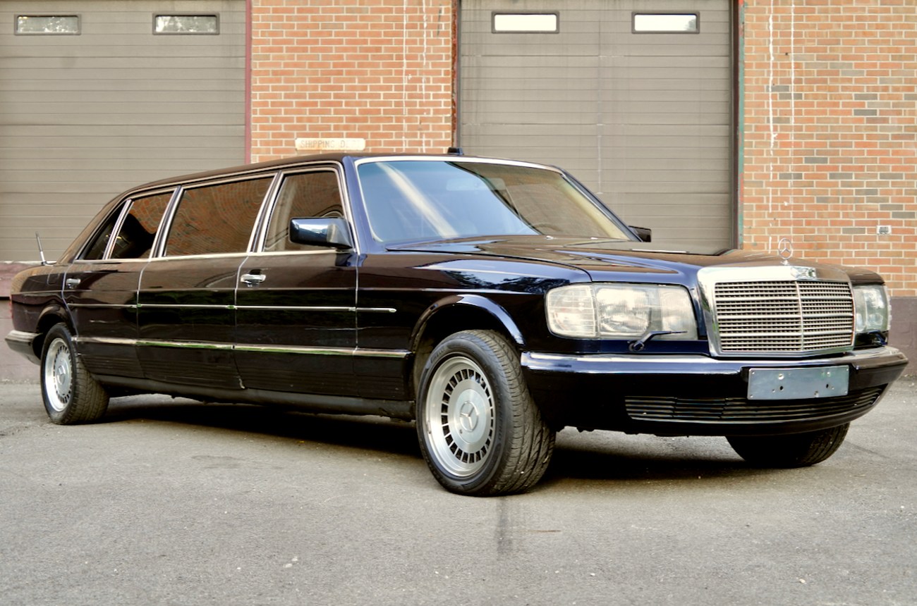 Euro 1986 Mercedes-Benz 500SEL Limousine by Trasco For Sale | The MB Market