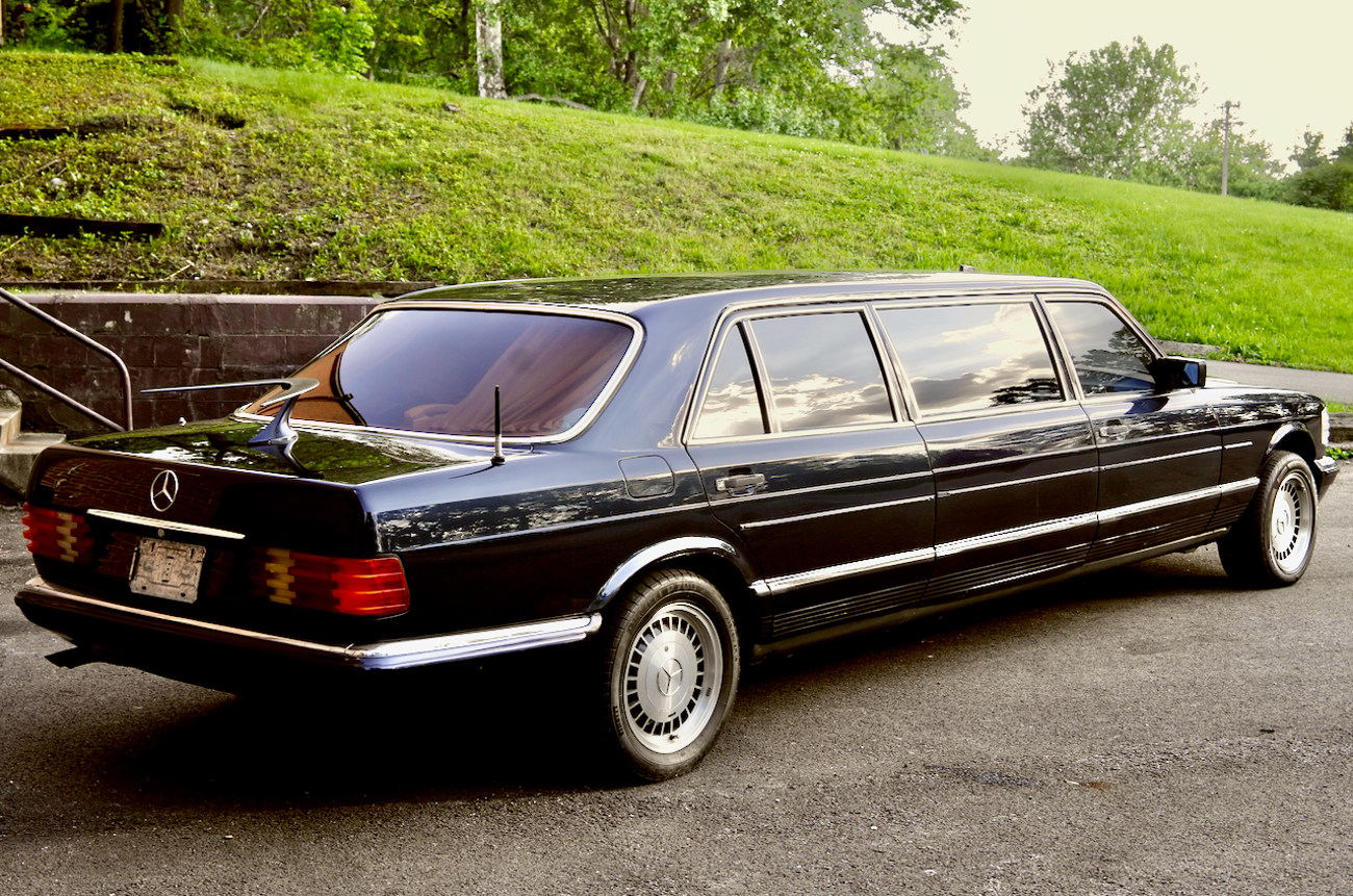 Euro 1986 Mercedes-Benz 500SEL Limousine by Trasco For Sale | The MB Market