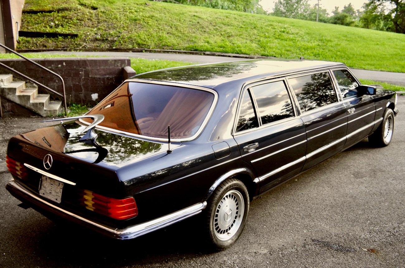 Euro 1986 Mercedes-Benz 500SEL Limousine by Trasco For Sale | The MB Market
