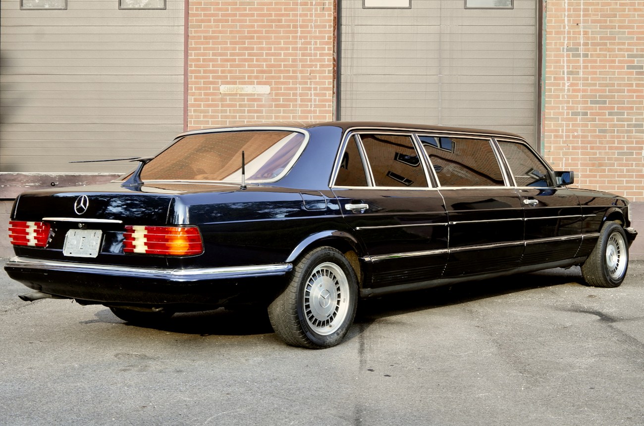 Euro 1986 Mercedes-Benz 500SEL Limousine by Trasco For Sale | The MB Market