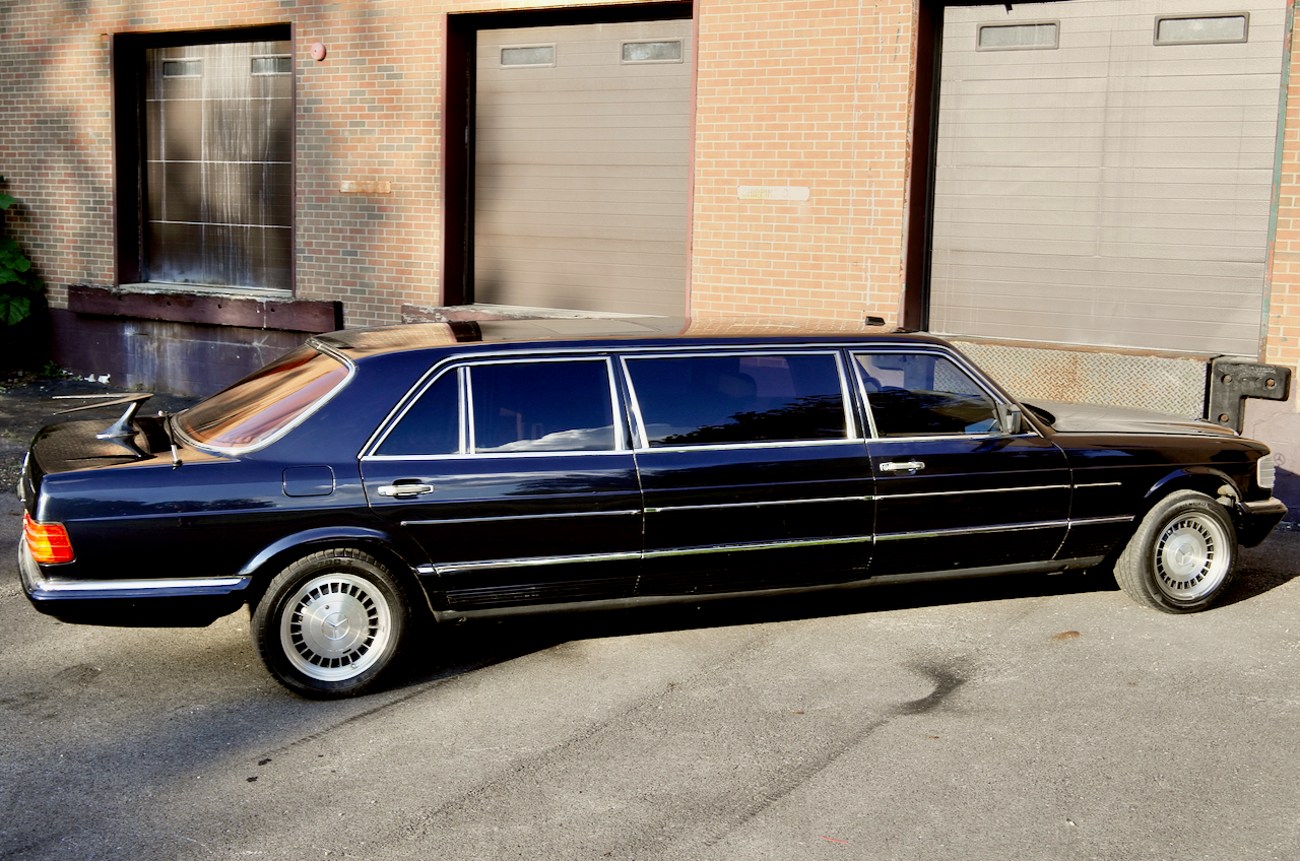 Euro 1986 Mercedes-Benz 500SEL Limousine by Trasco For Sale | The MB Market