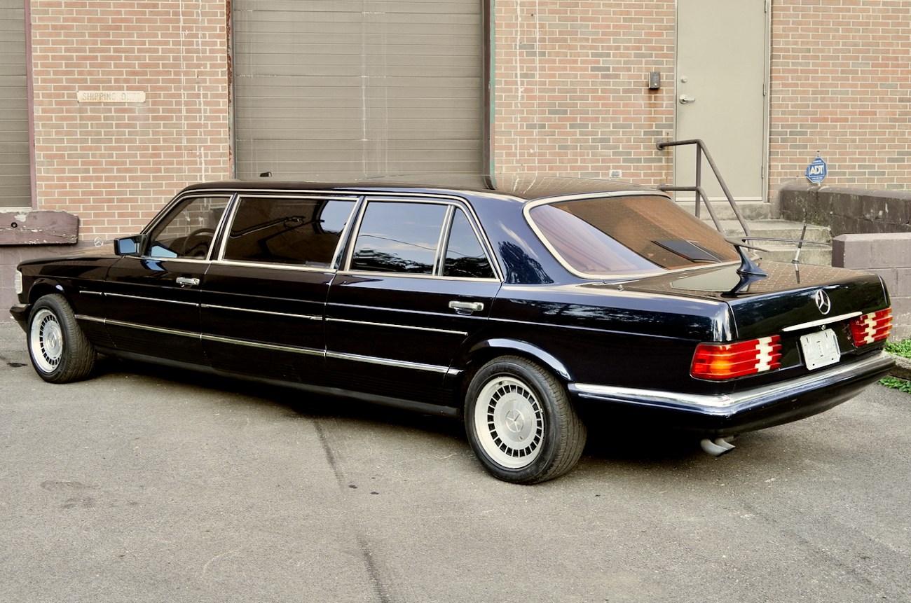 Euro 1986 Mercedes-Benz 500SEL Limousine by Trasco For Sale | The MB Market