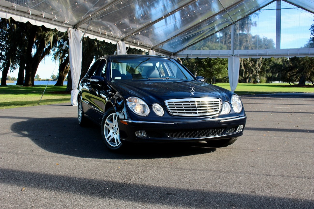 NO RESERVE: Blue over Blue 2003 Mercedes-Benz E320 w/35k Miles For Sale ...