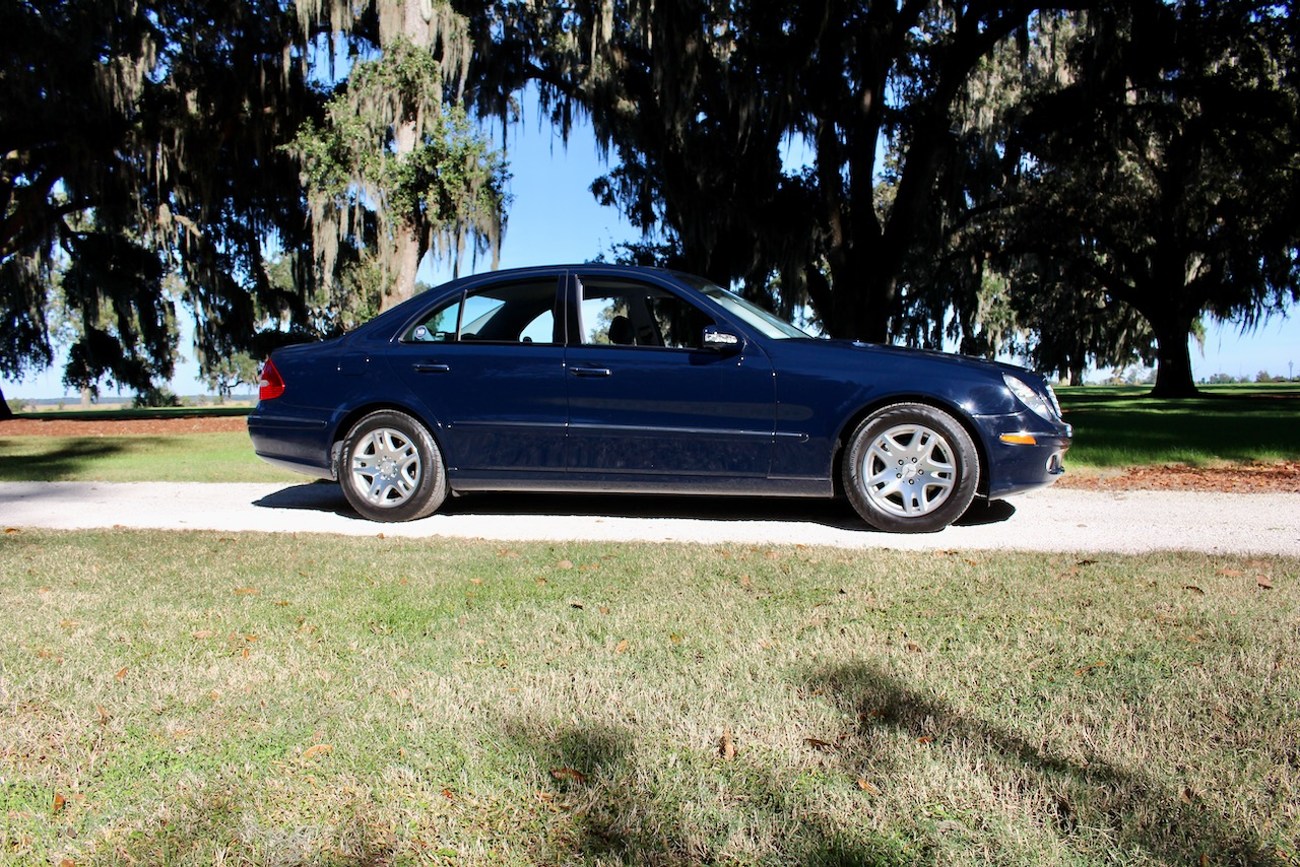 NO RESERVE: Blue over Blue 2003 Mercedes-Benz E320 w/35k Miles For Sale ...
