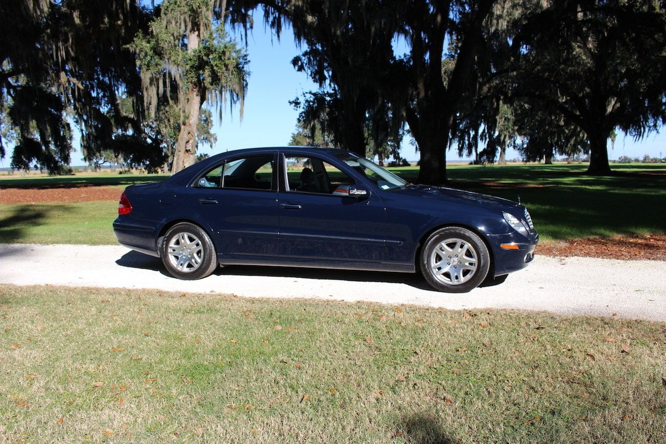NO RESERVE: Blue over Blue 2003 Mercedes-Benz E320 w/35k Miles For Sale ...