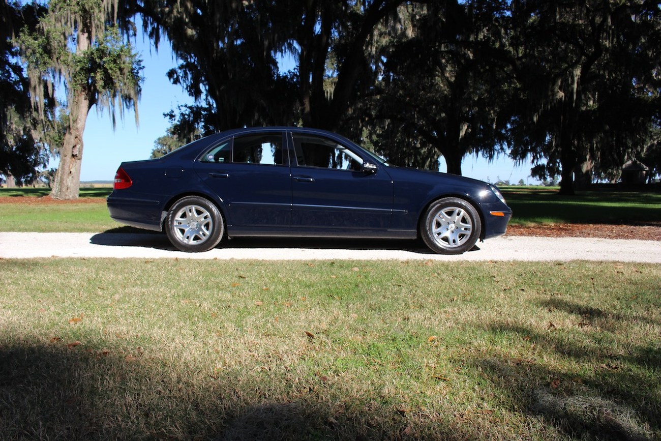 NO RESERVE: Blue over Blue 2003 Mercedes-Benz E320 w/35k Miles For Sale ...