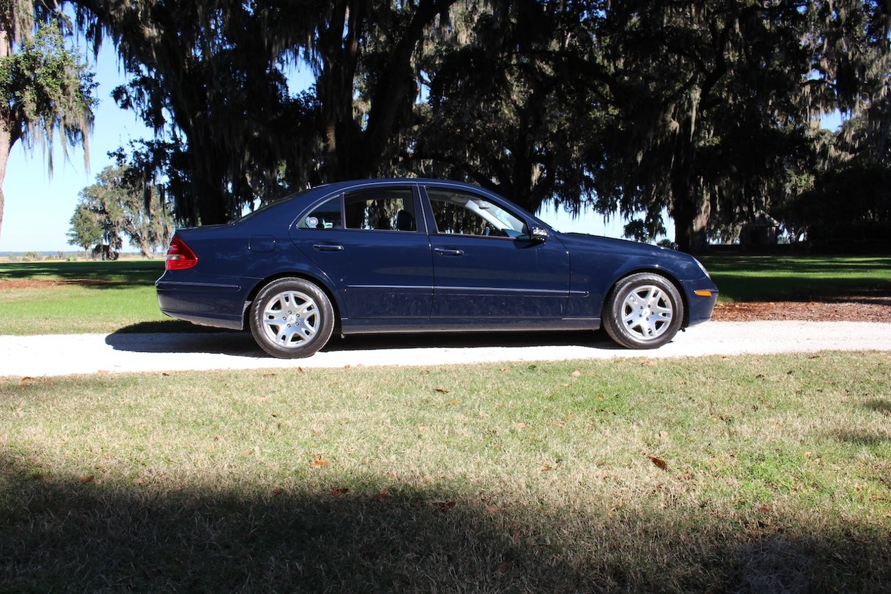 NO RESERVE: Blue over Blue 2003 Mercedes-Benz E320 w/35k Miles For Sale ...