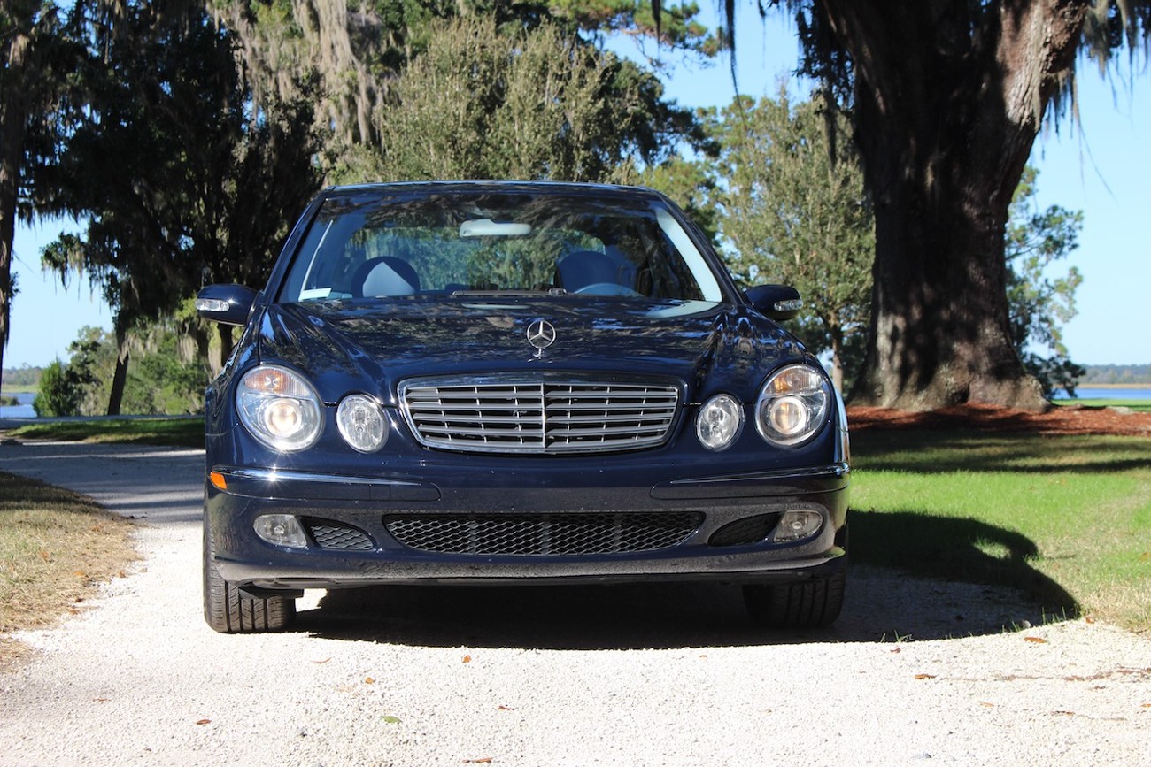 NO RESERVE: Blue over Blue 2003 Mercedes-Benz E320 w/35k Miles For Sale ...