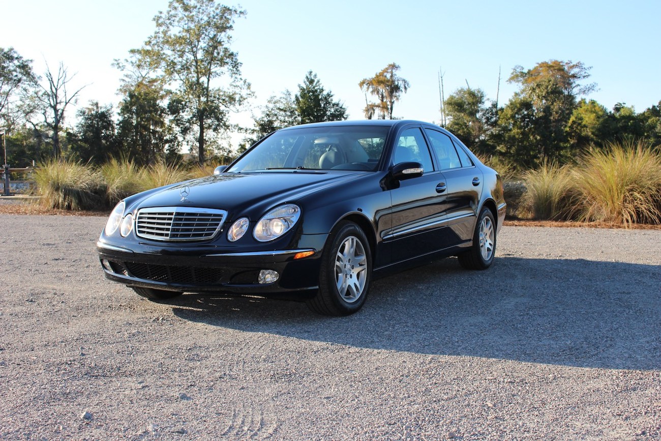 NO RESERVE: Blue over Blue 2003 Mercedes-Benz E320 w/35k Miles For Sale ...