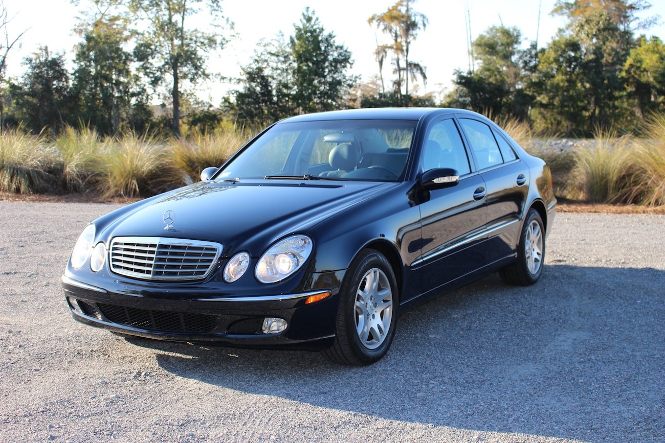 NO RESERVE: Blue over Blue 2003 Mercedes-Benz E320 w/35k Miles For Sale ...