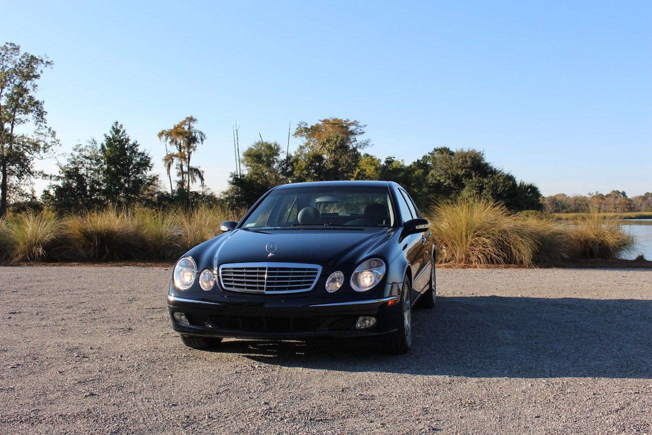 NO RESERVE: Blue over Blue 2003 Mercedes-Benz E320 w/35k Miles For Sale ...